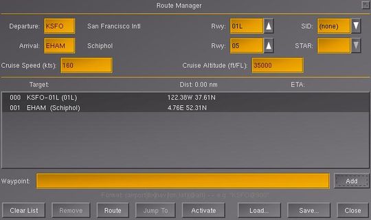 Route manager - FlightGear wiki