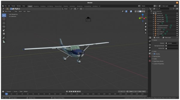 Howto:Working with FlightGear models in Blender - FlightGear wiki