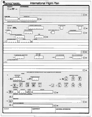 User:Johan G/ICAO flight plans and flight plan messages - FlightGear wiki