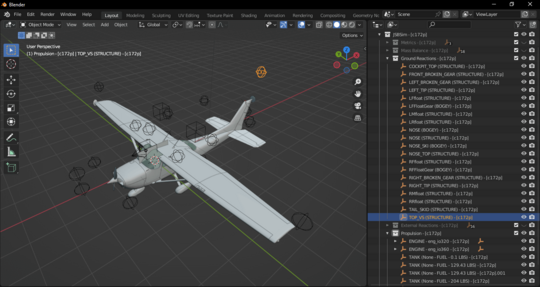 Blender JSBSim import - FlightGear wiki