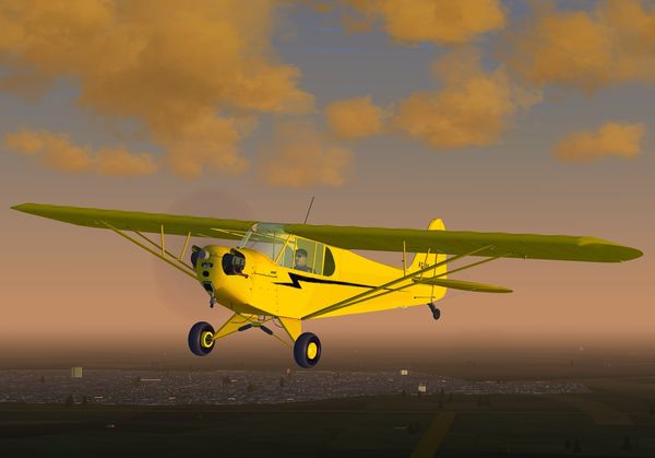 Piper J3 Cub - FlightGear wiki