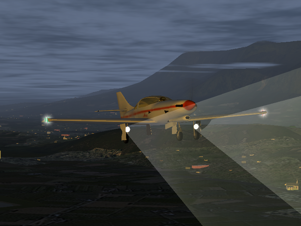 De/Flugzeugbeleuchtung - FlightGear wiki