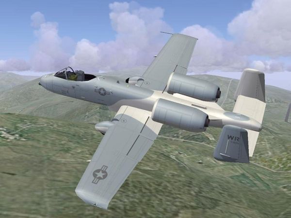 Fairchild Republic A-10 Thunderbolt II - FlightGear wiki