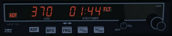 Bendix King KR 87 ADF Receiver - FlightGear wiki
