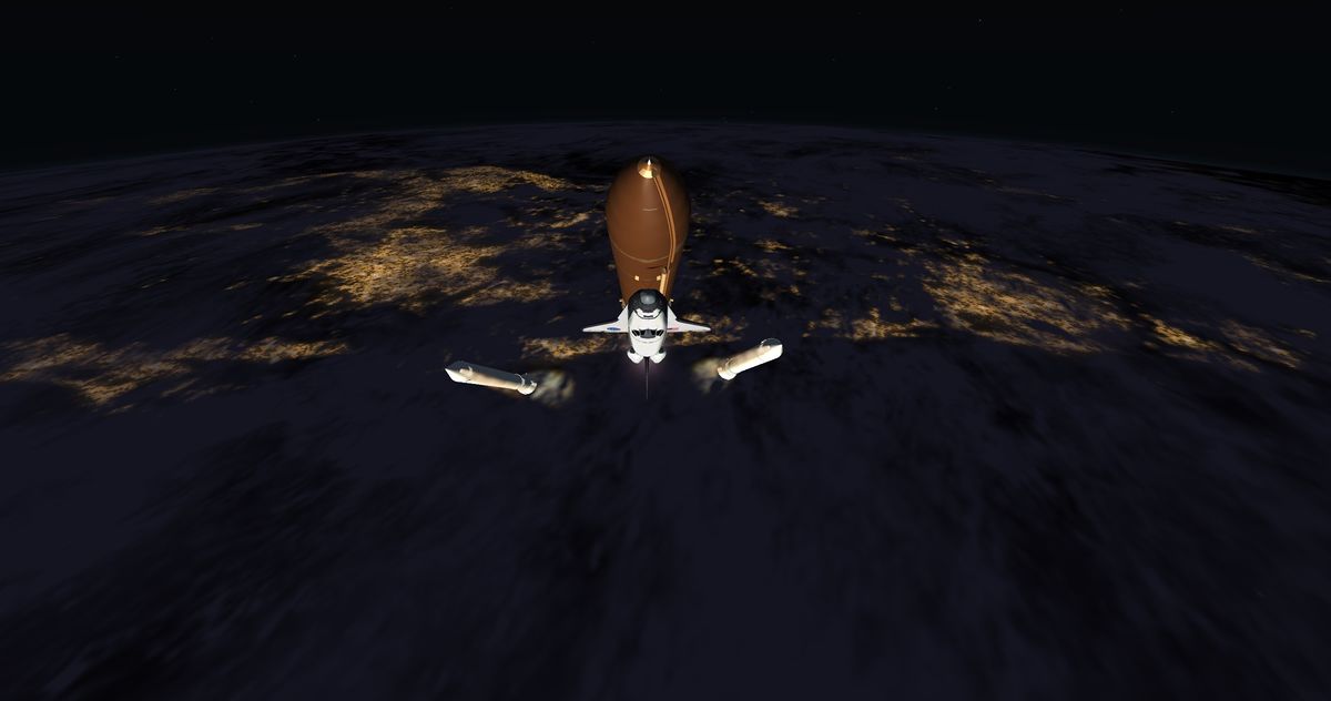 Flying the Shuttle - Launch - FlightGear wiki
