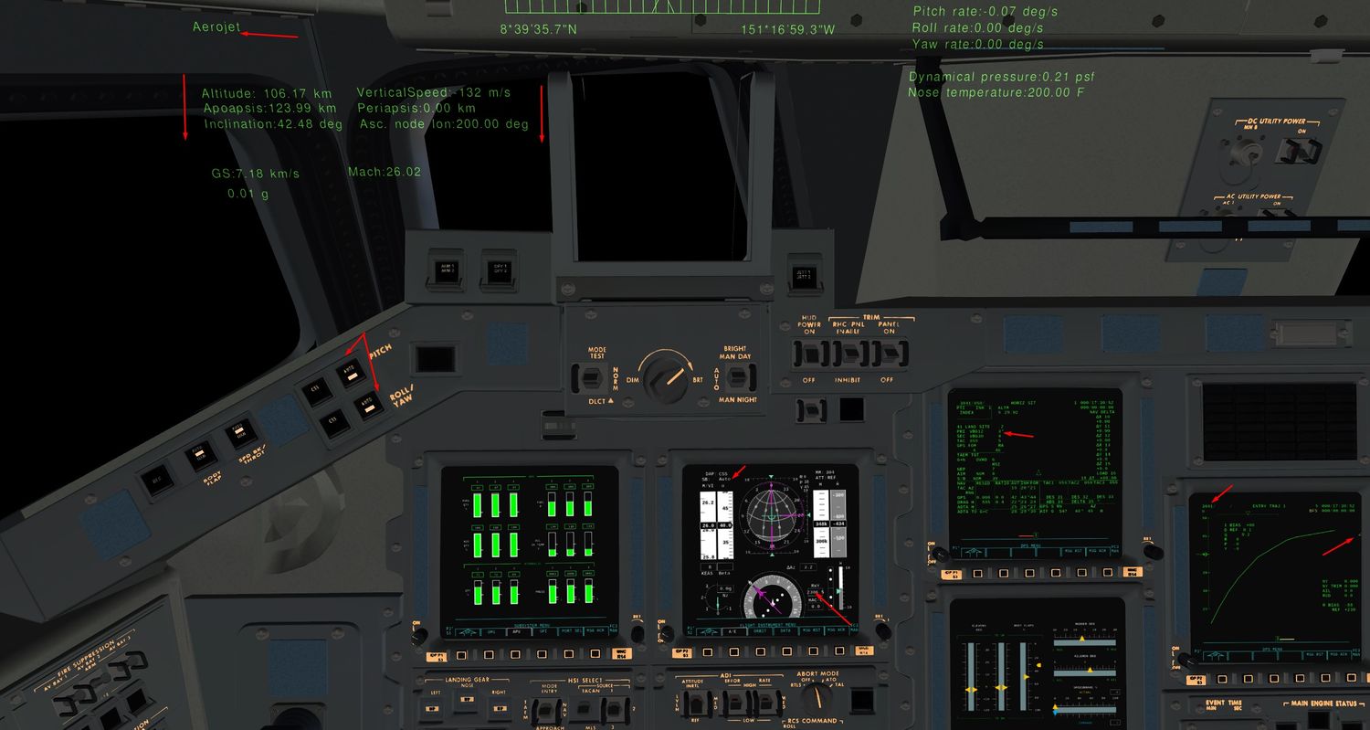 Flying the Shuttle - Entry - FlightGear wiki
