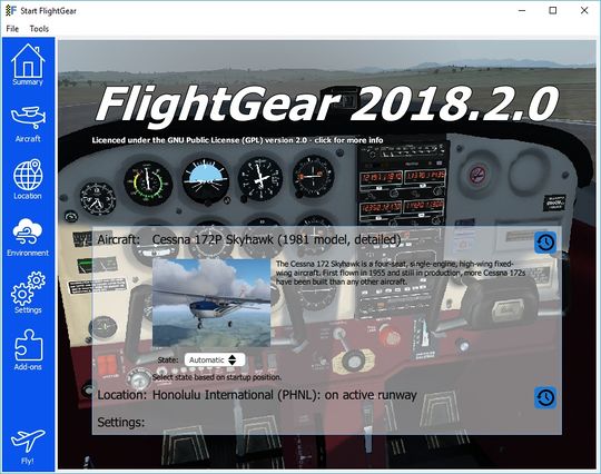 FlightGear Qt launcher - FlightGear wiki