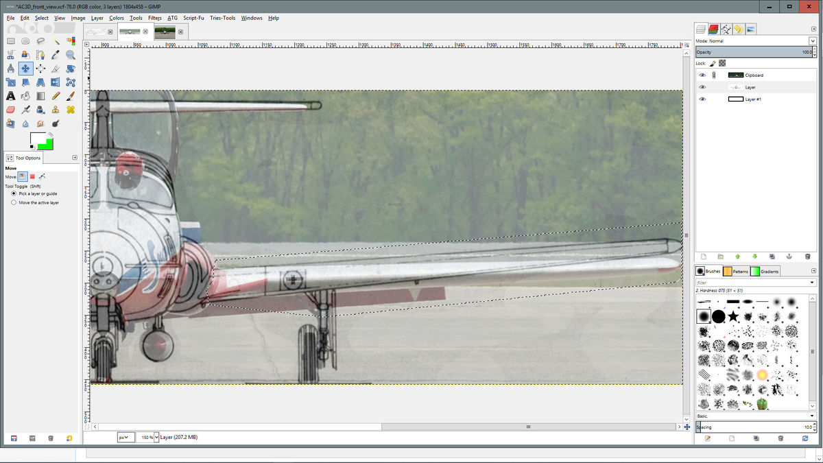 User:Owenpsmith/Preparing drawings for modelling - FlightGear wiki