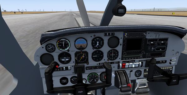 Piper PA28 Warrior II - FlightGear wiki