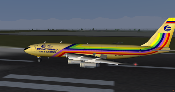 Boeing 707-320C - FlightGear wiki