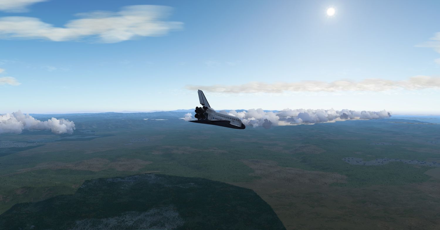 Flying the Shuttle - Final Approach - FlightGear wiki