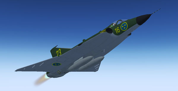 Saab 35 Draken - FlightGear wiki